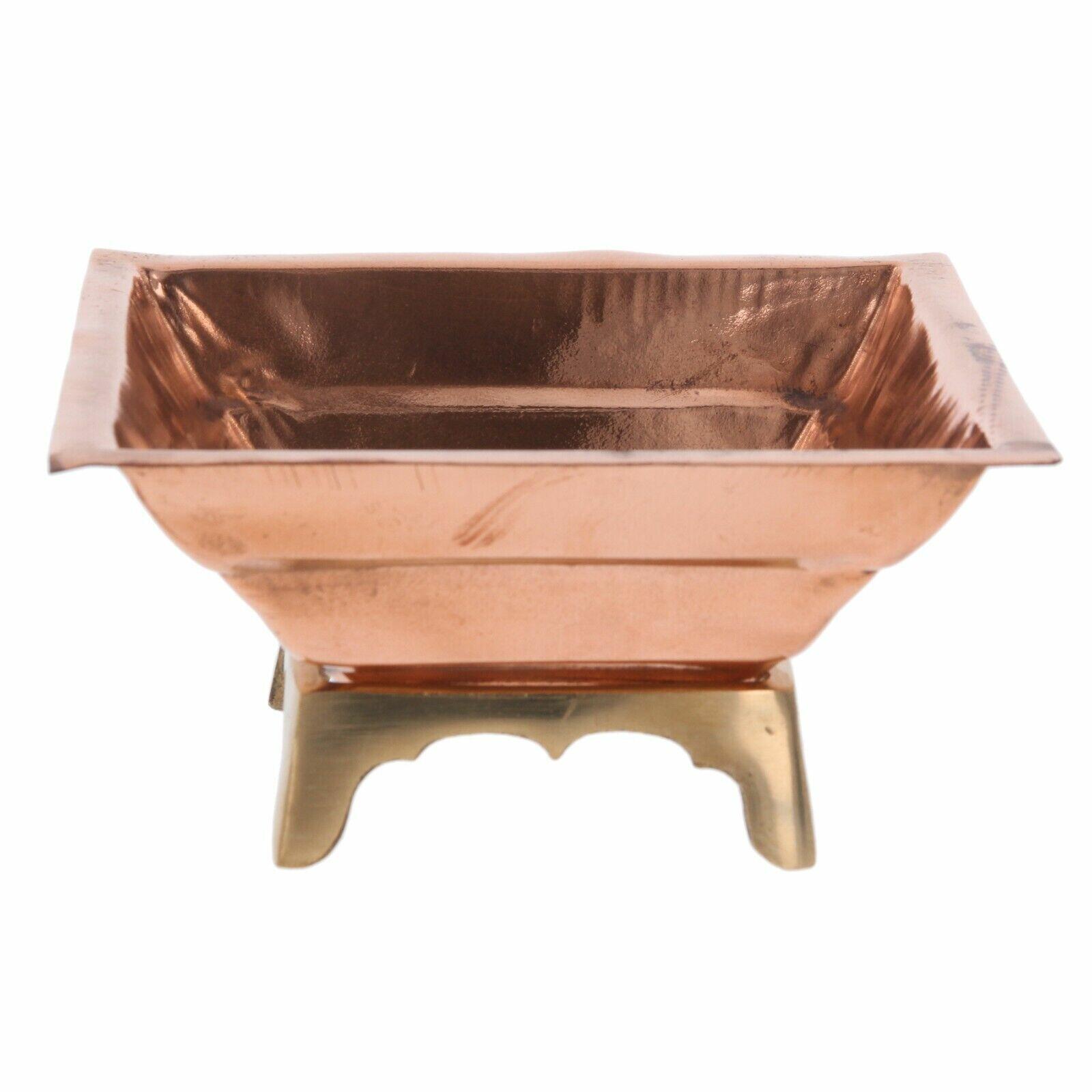 Copper Hawan Kund Set Havan Temple Mandir Pooja Agnihotra Kit Hindu ...