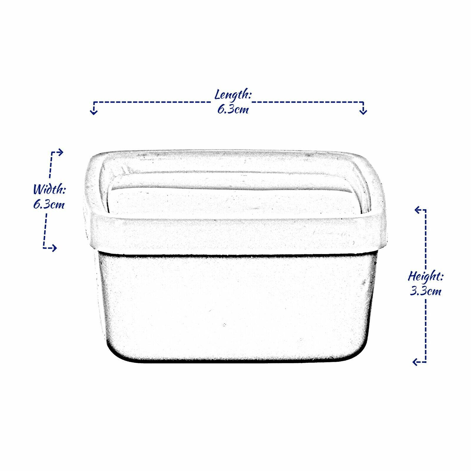 5 Mini Plastic Storage Containers Small Food Boxes Snack Pots Tub Lunch ...