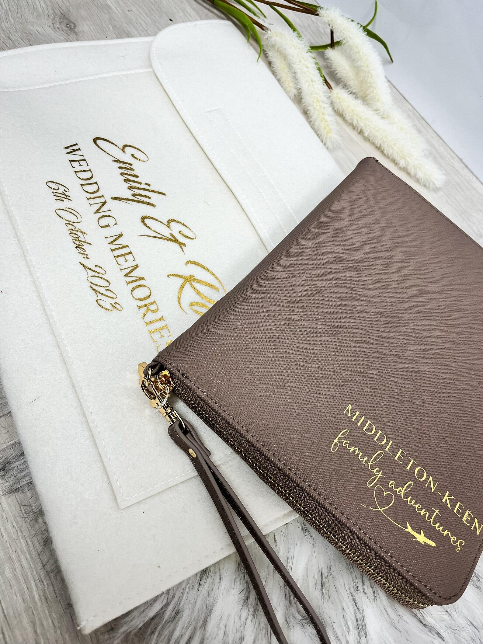 Wedding Memory Folder, Wedding Planning Folder, Document wallet Travel ...
