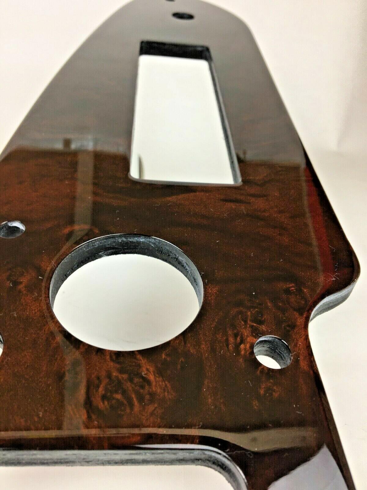 MGA Dashboard, Burr Burl Walnut Wood Dash Fascia Panel LHD