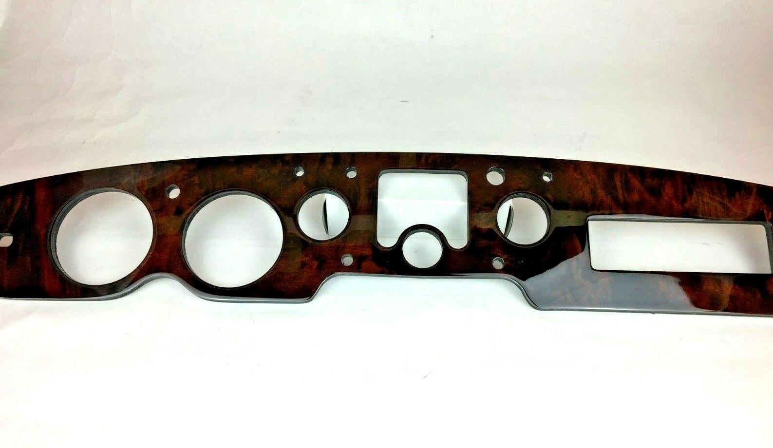 MGA Dashboard, Burr Burl Walnut Wood Dash Fascia Panel LHD