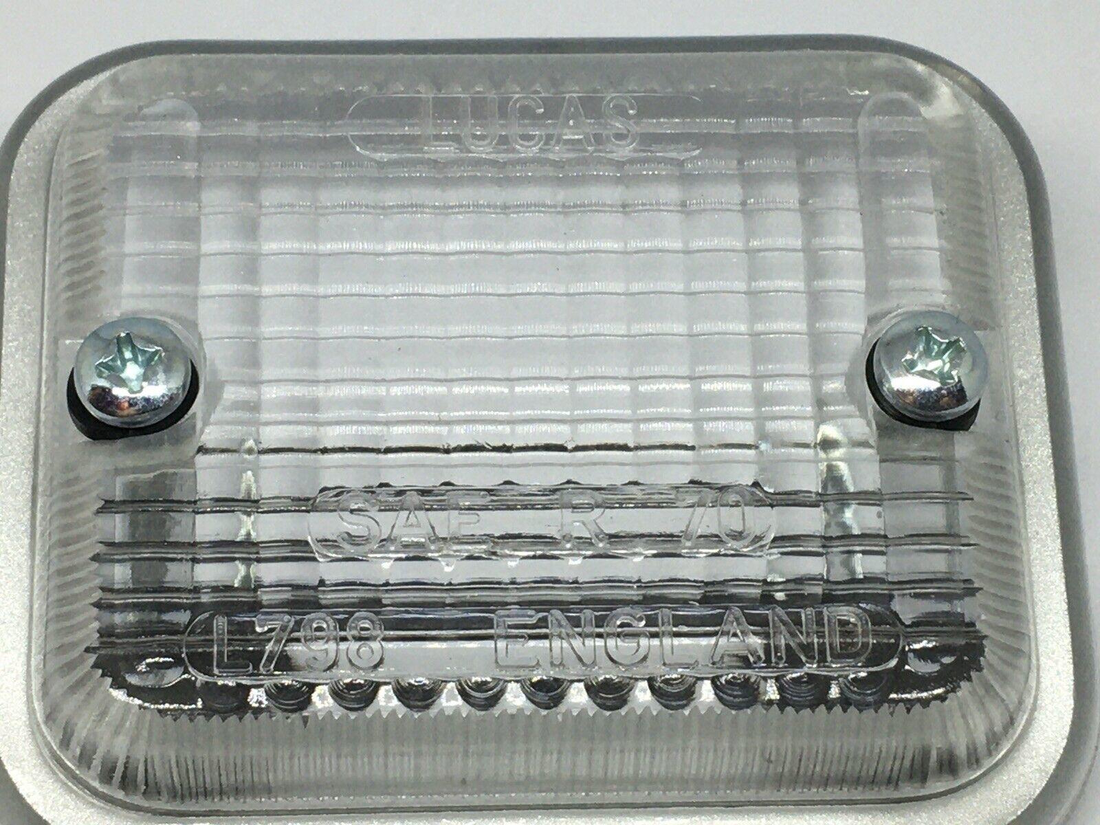 MG Midget Rear Light Lens Pair Of New Reverse Light Lenses For MGB, MG ...