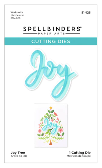Spellbinders - Layered Joy Tree Stencil & Die Bundle from the Layered ...