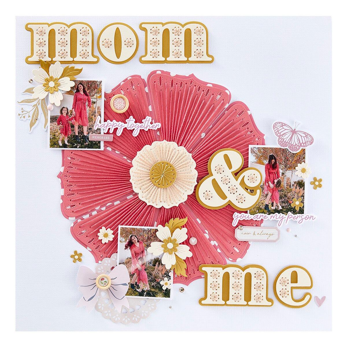 Spellbinders- Friends Sentiments Press Plate & Die Set from the ...