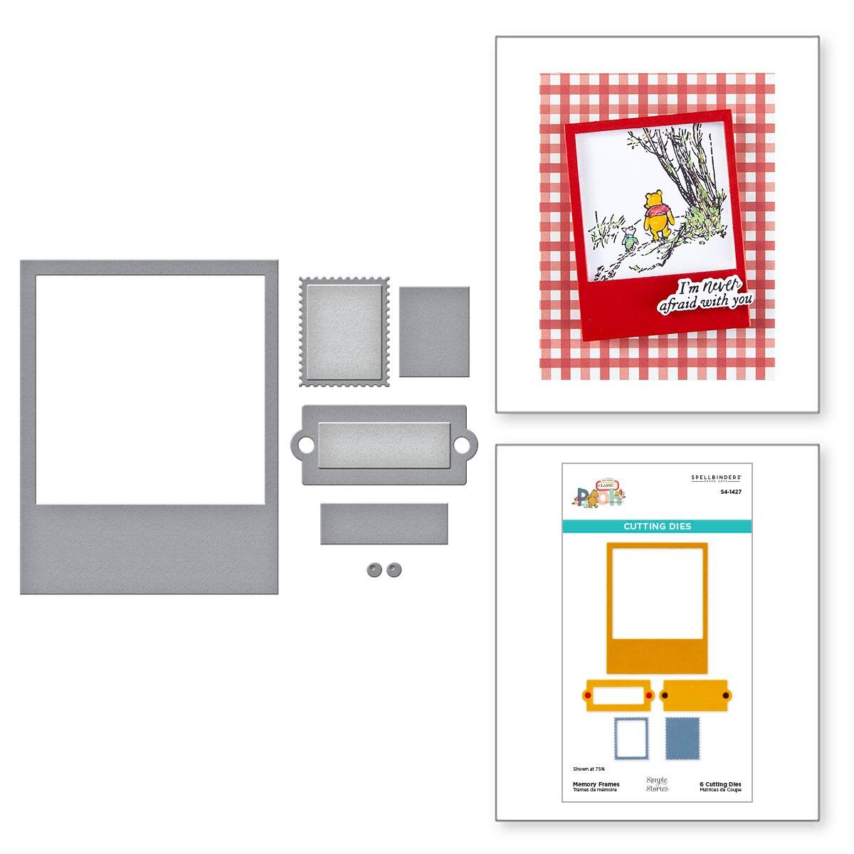 Spellbinders - Memory Frames Etched Dies from the Say Cheese Classic ...
