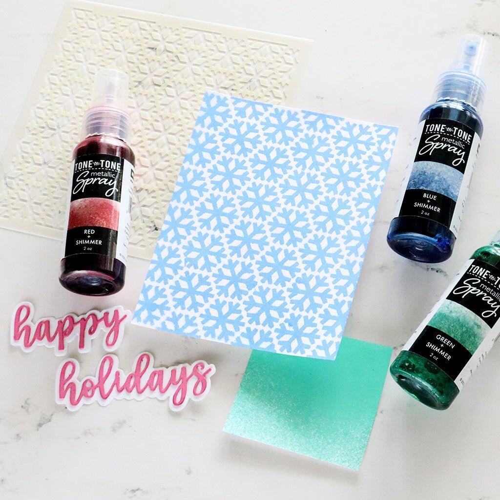 Hero Arts Green + Shimmer Tone-on-Tone Metallic Spray
