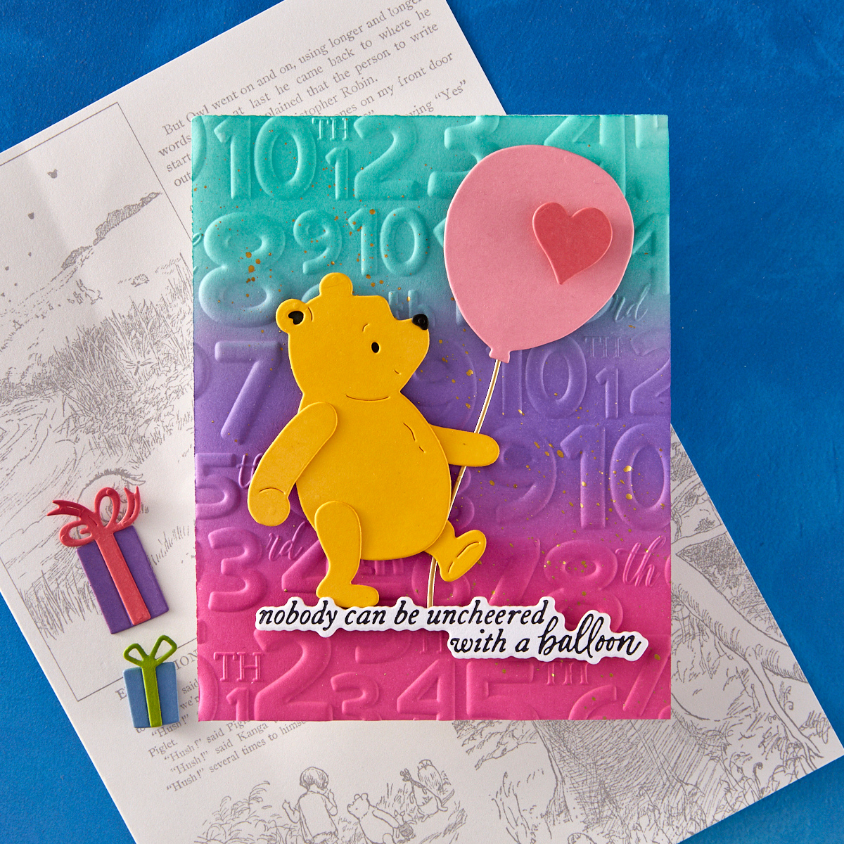 Spellbinders - Classic Pooh Birthday Numbers Etched Dies from the Say ...