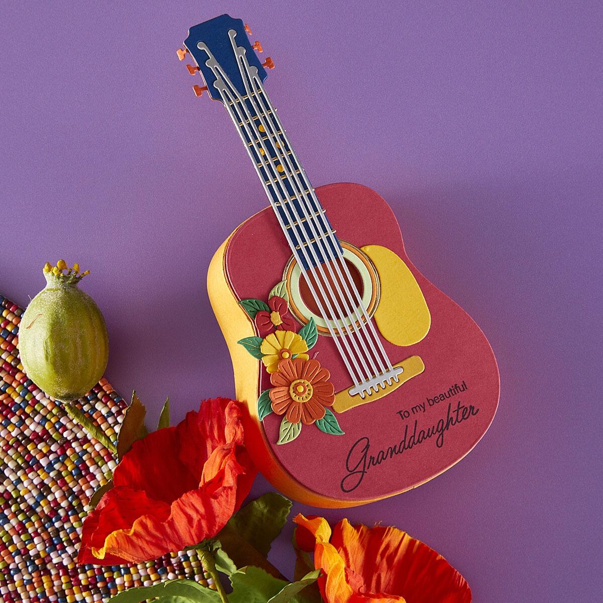 Spellbinders - Majestic Guitar Etched Dies from the Bibi's Musical ...