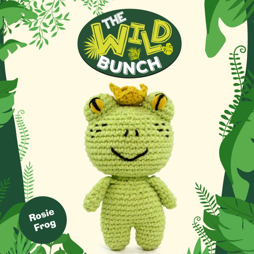 Knitty Critters - The Wild Bunch - Rosie Frog