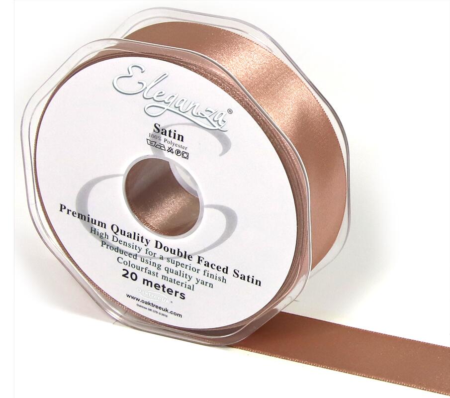 Eleganza Double Faced Satin 25mm x 20m ~43 Colours available~