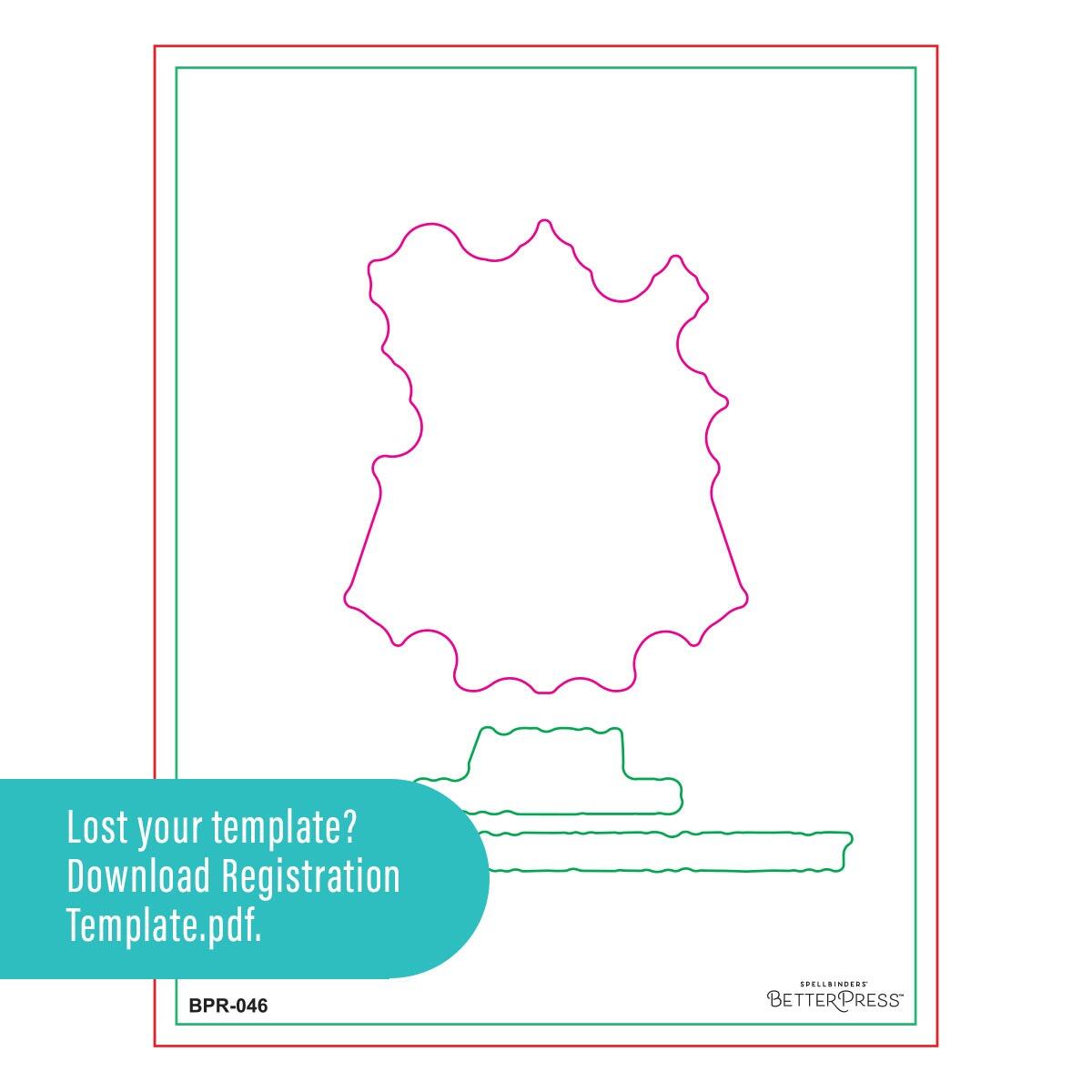 Spellbinders - Block Print Libra Registration Press + Foil Plate