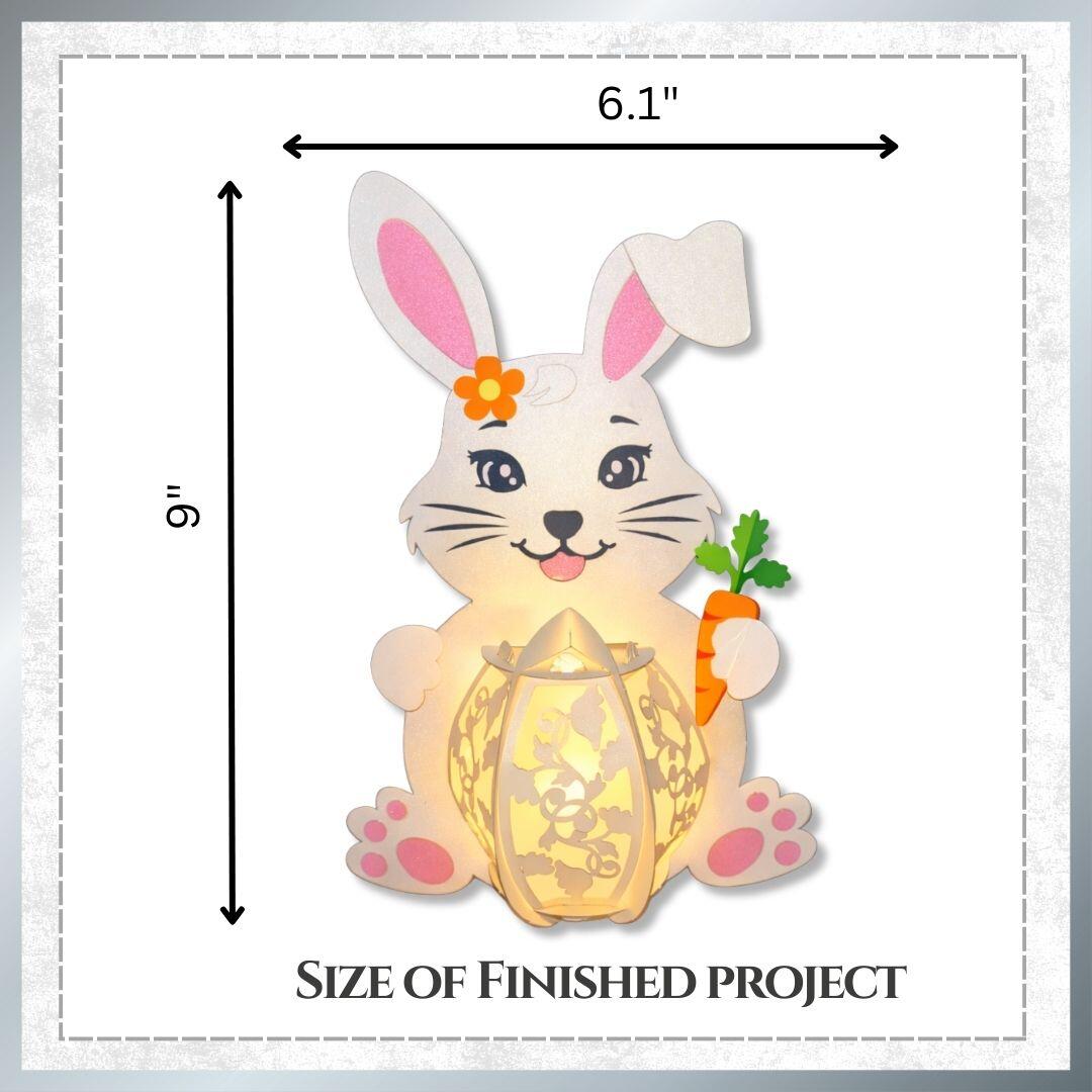 CrafTreat - Bunny Paper Lantern Kit