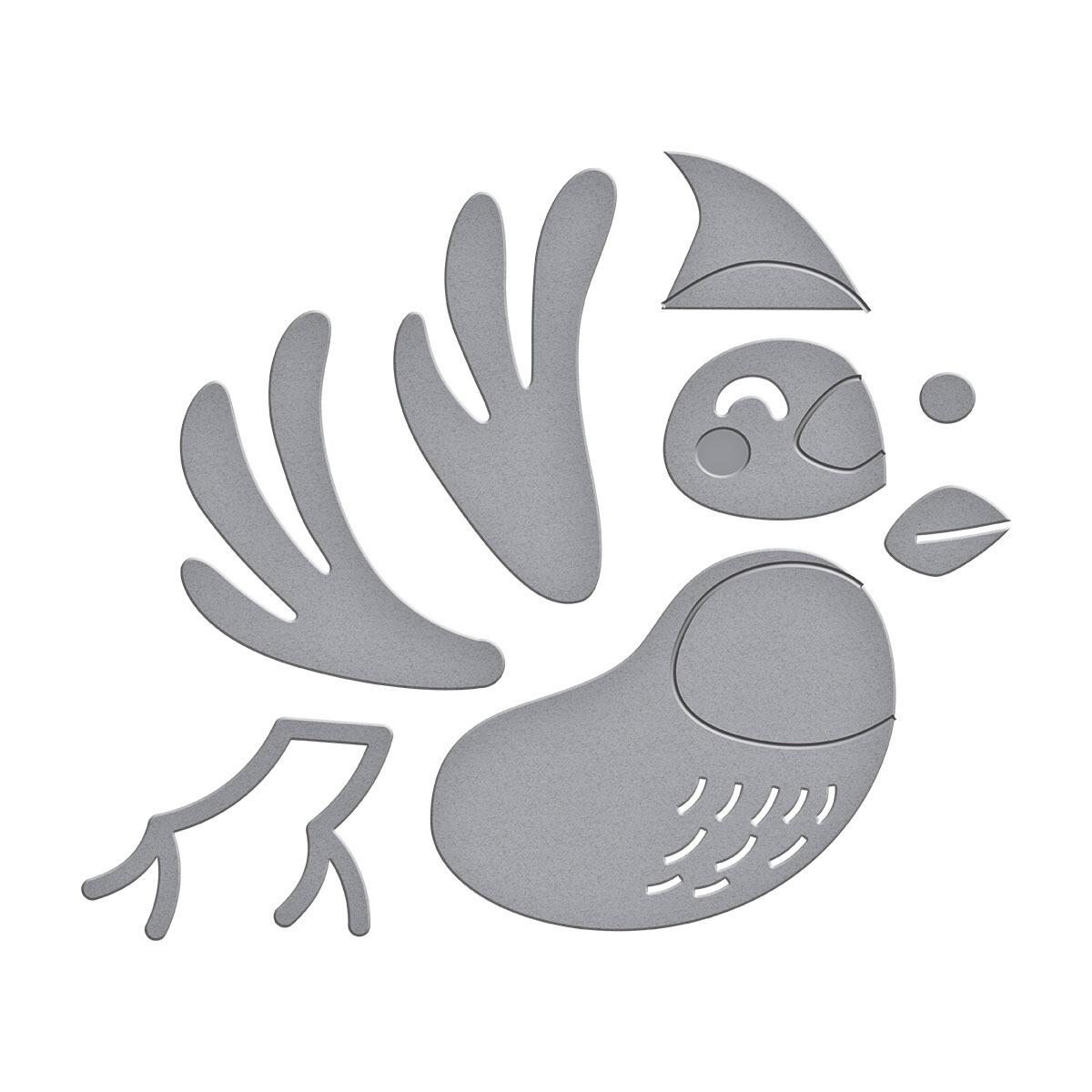 Spellbinders- Conrad Cardinal Etched Dies from the Dancin' Christmas ...