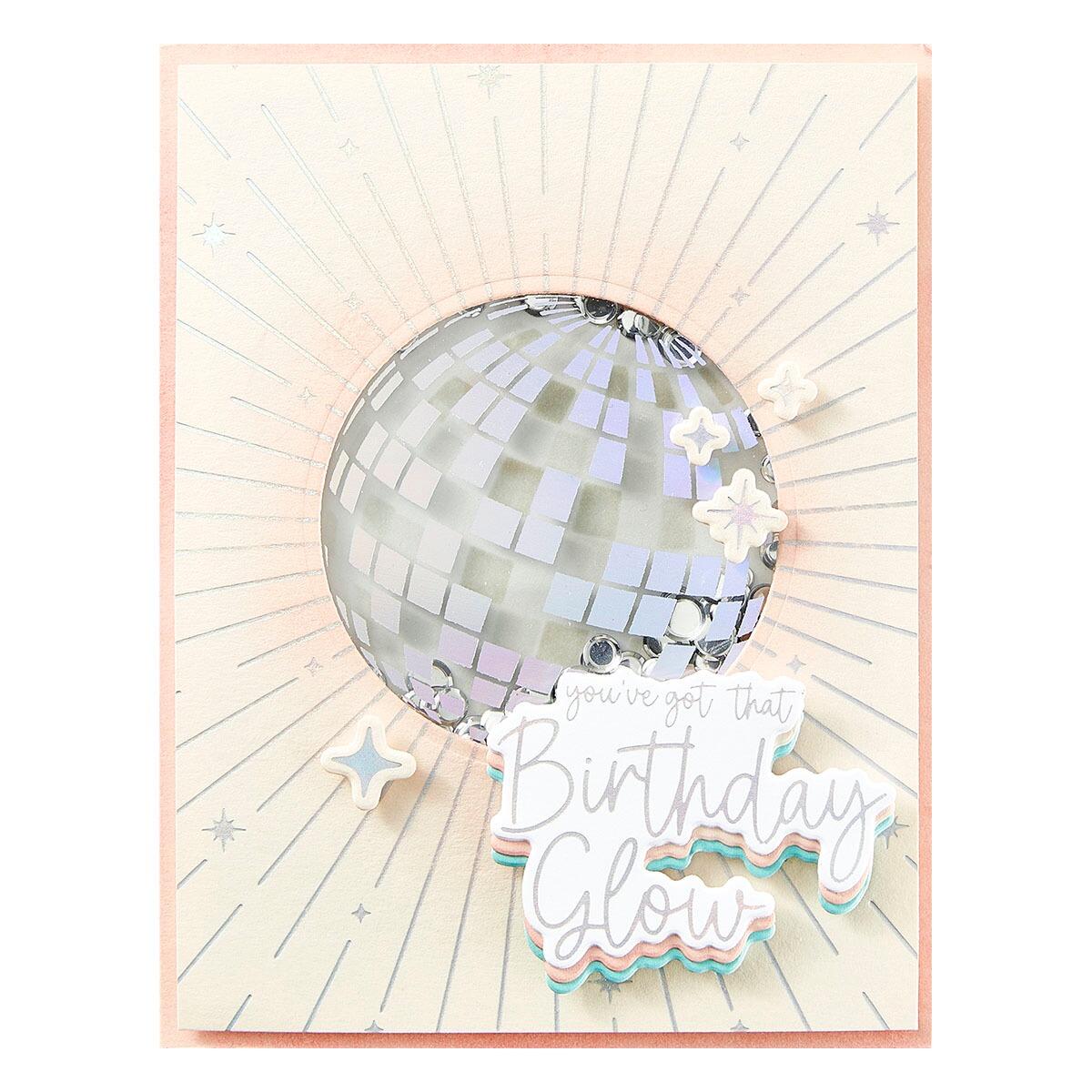 Spellbinders - Sparkle On Sentiments Press Plate & Die Set from the ...