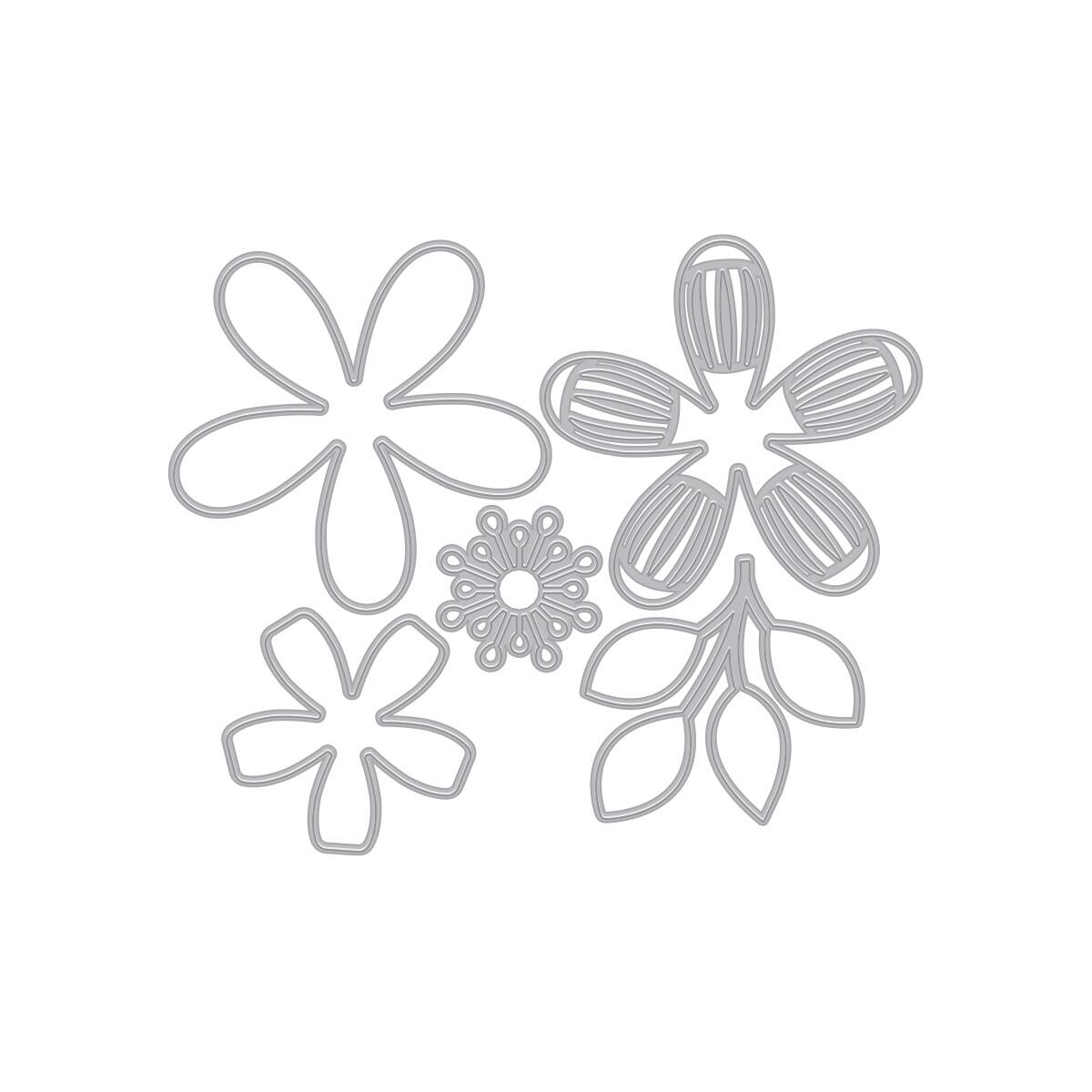 Hero Arts - Large Flower Layering Fancy Dies from the Friendship Blooms ...