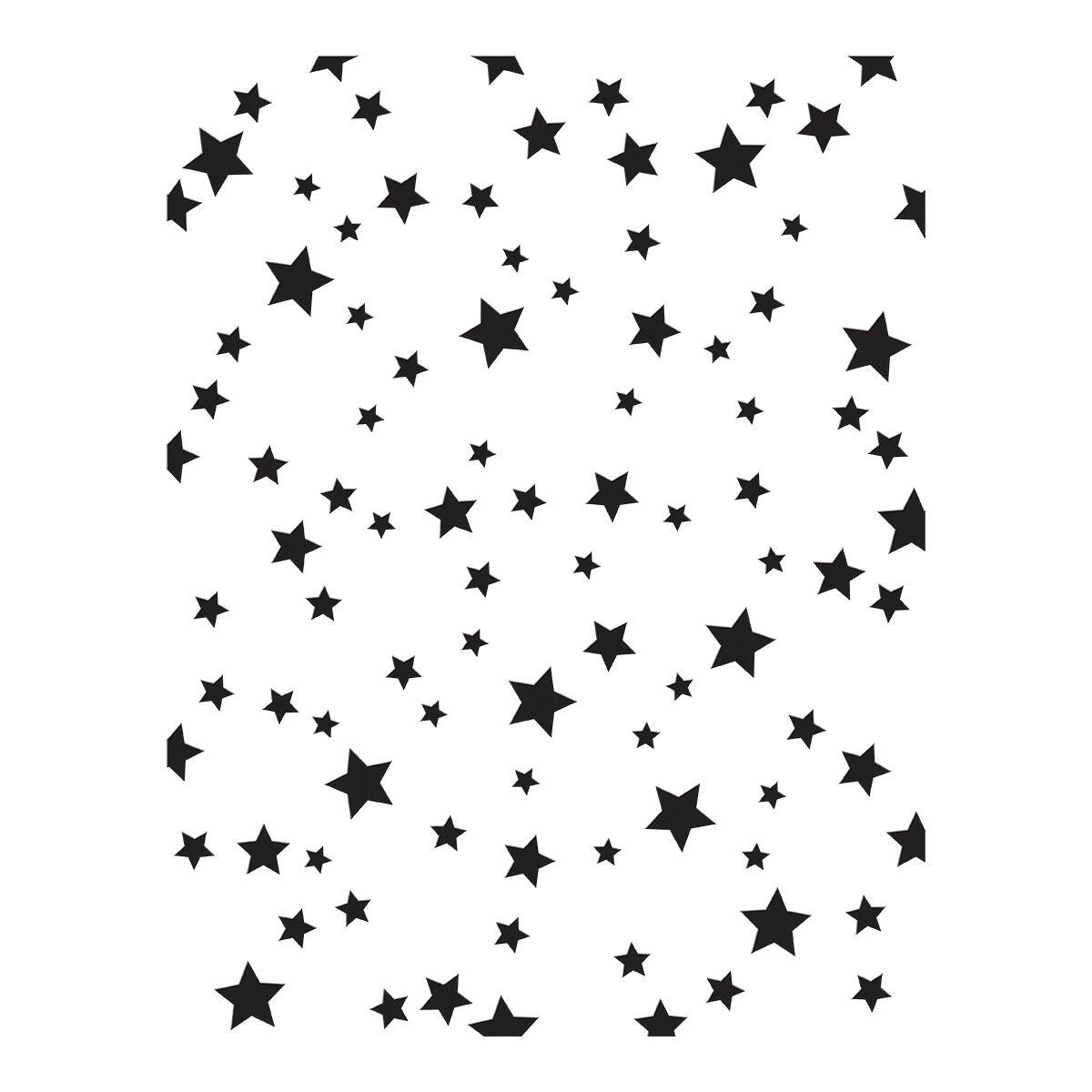 Spellbinders - Falling Stars BetterPress Plate from the Little Smiles ...