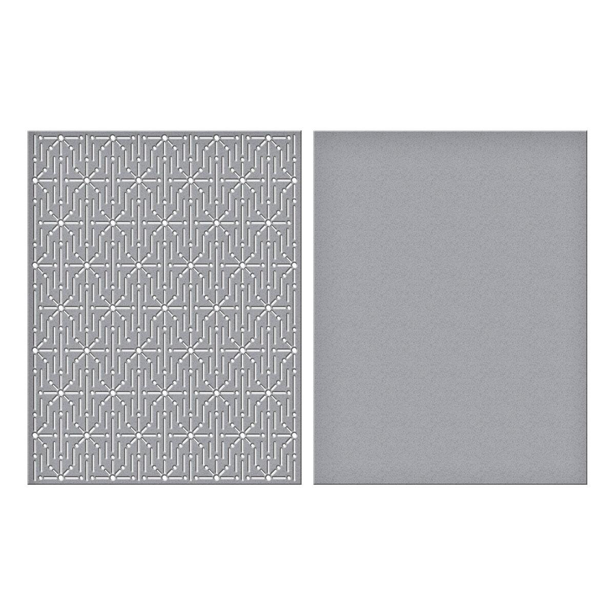 Spellbinders- Stitched Starfilled Background Etched Dies from the ...