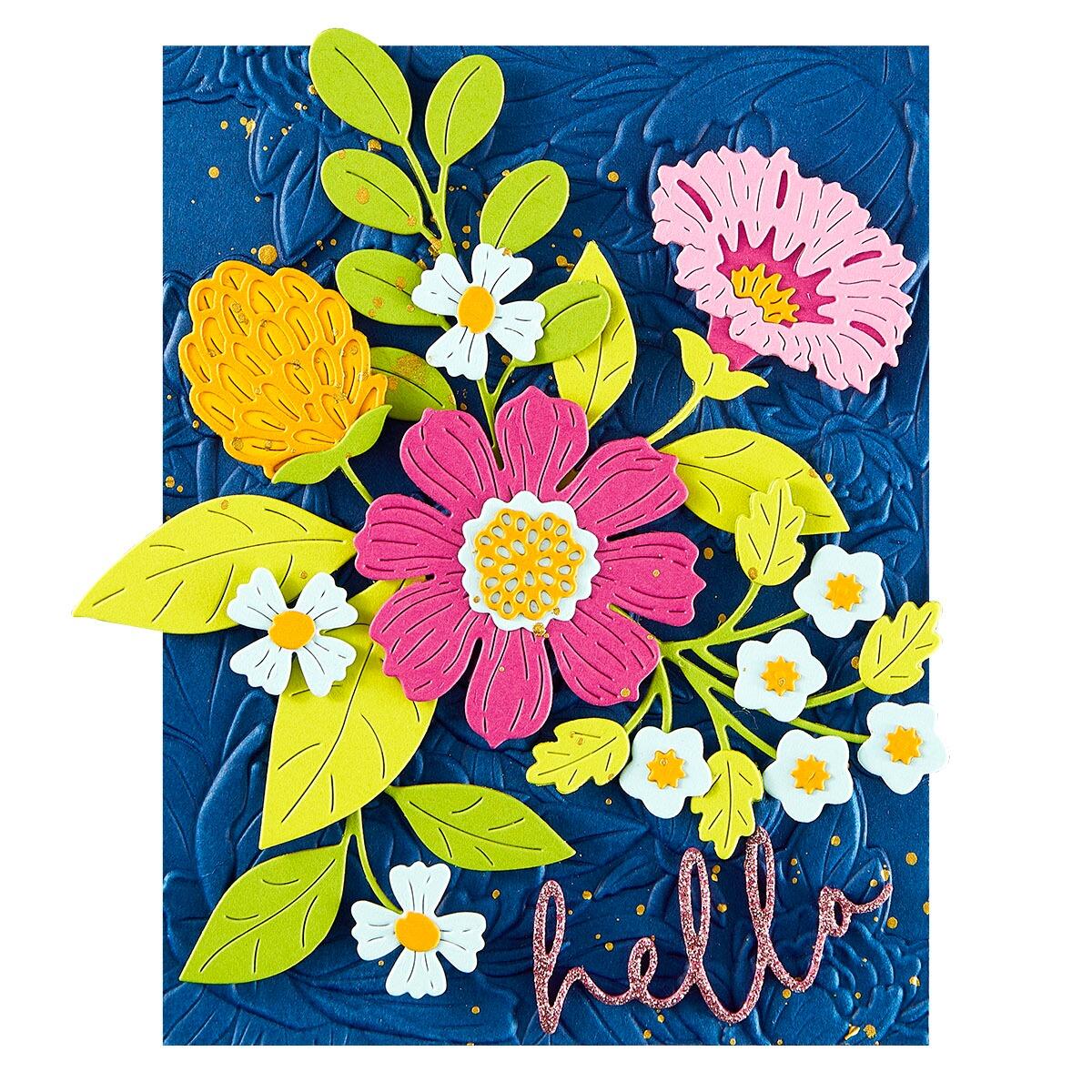 Spellbinders - Vivid Blooms Etched Dies from the Vivid Expressions ...