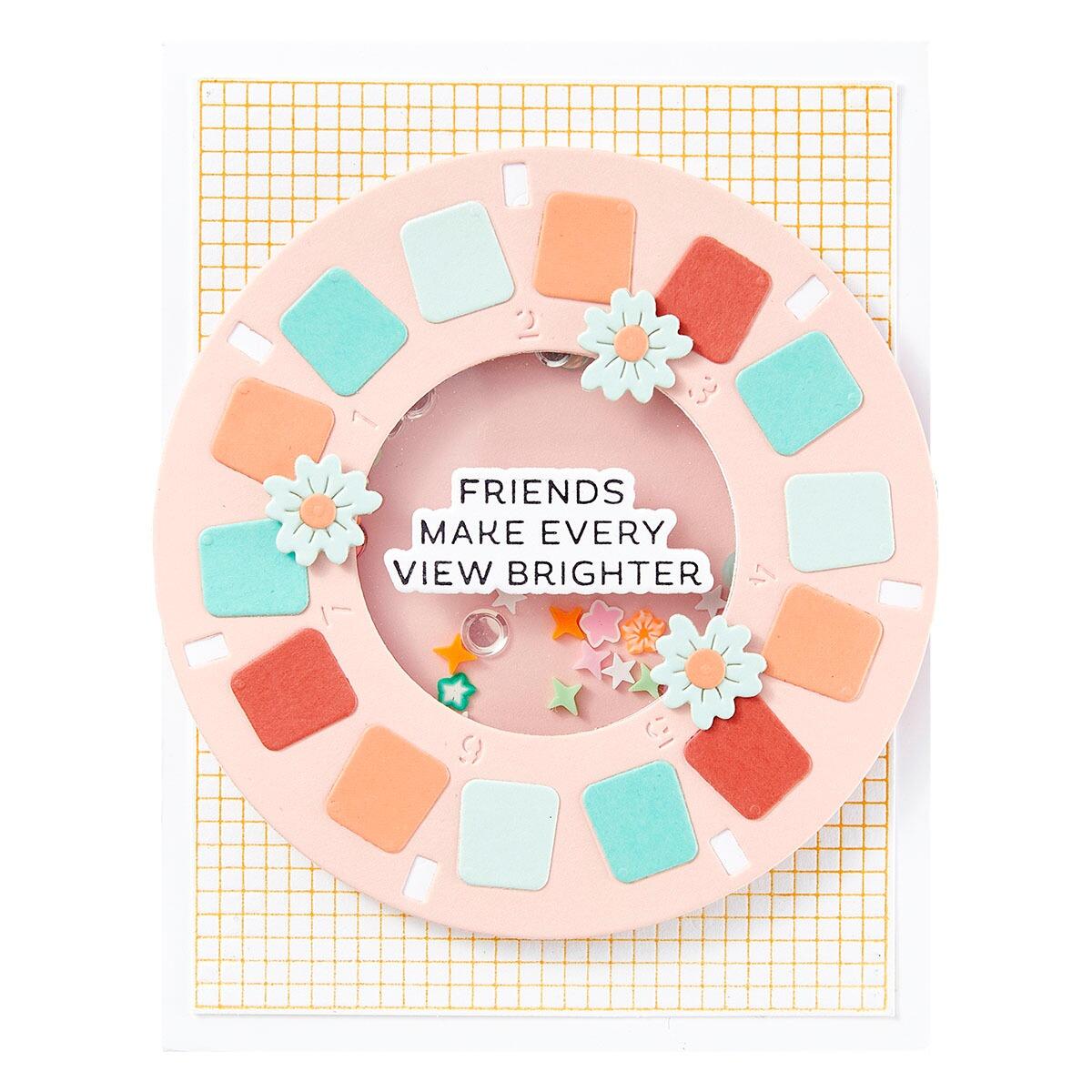 Spellbinders - Reel Color Sentiments BetterPress Plate & Die Set from ...