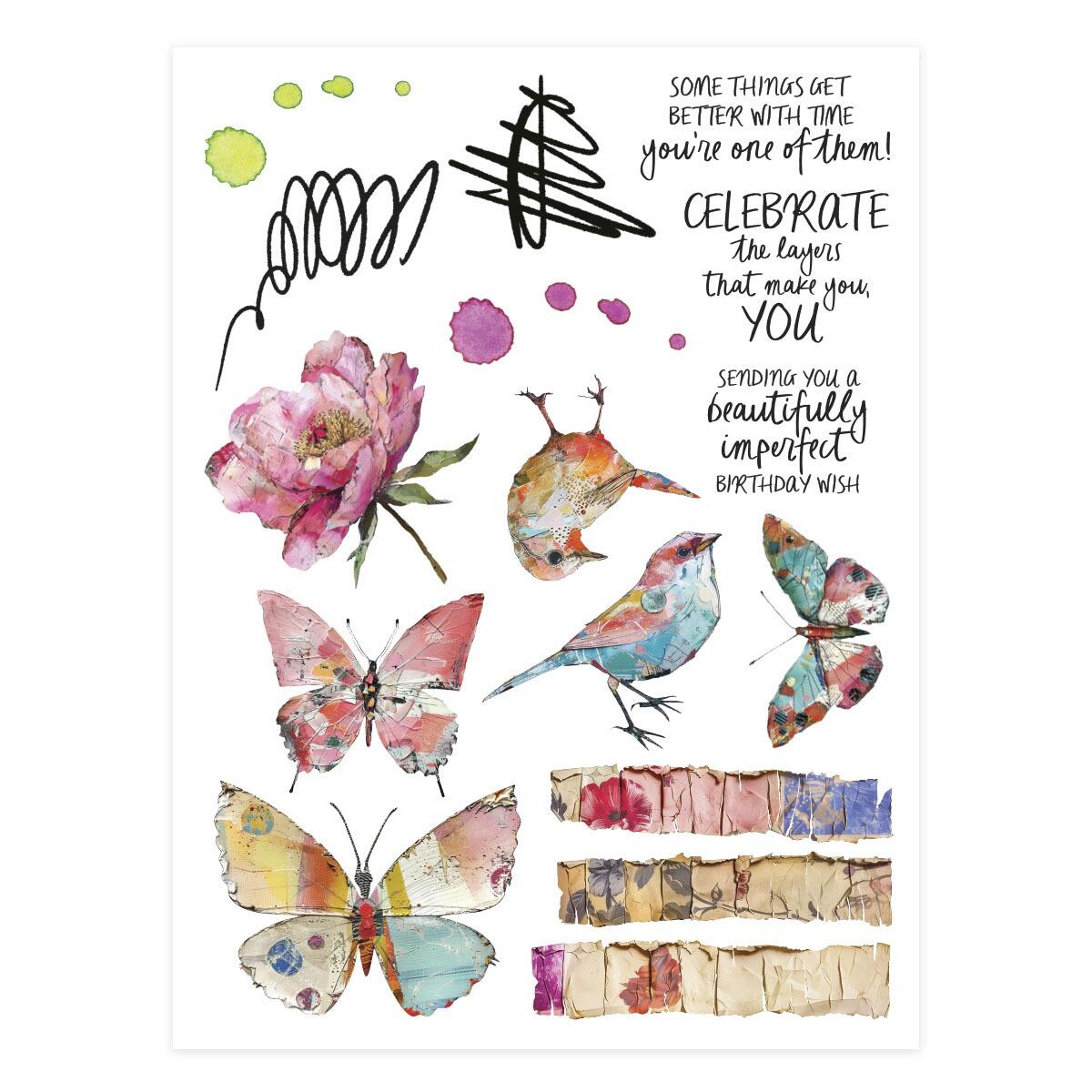 Spellbinders - Beautifully Imperfect Rub Ons from the Beautifully ...