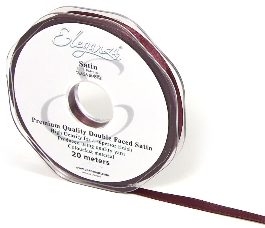 Eleganza Double Faced Satin 6mm x 20m ~43 Colours available~