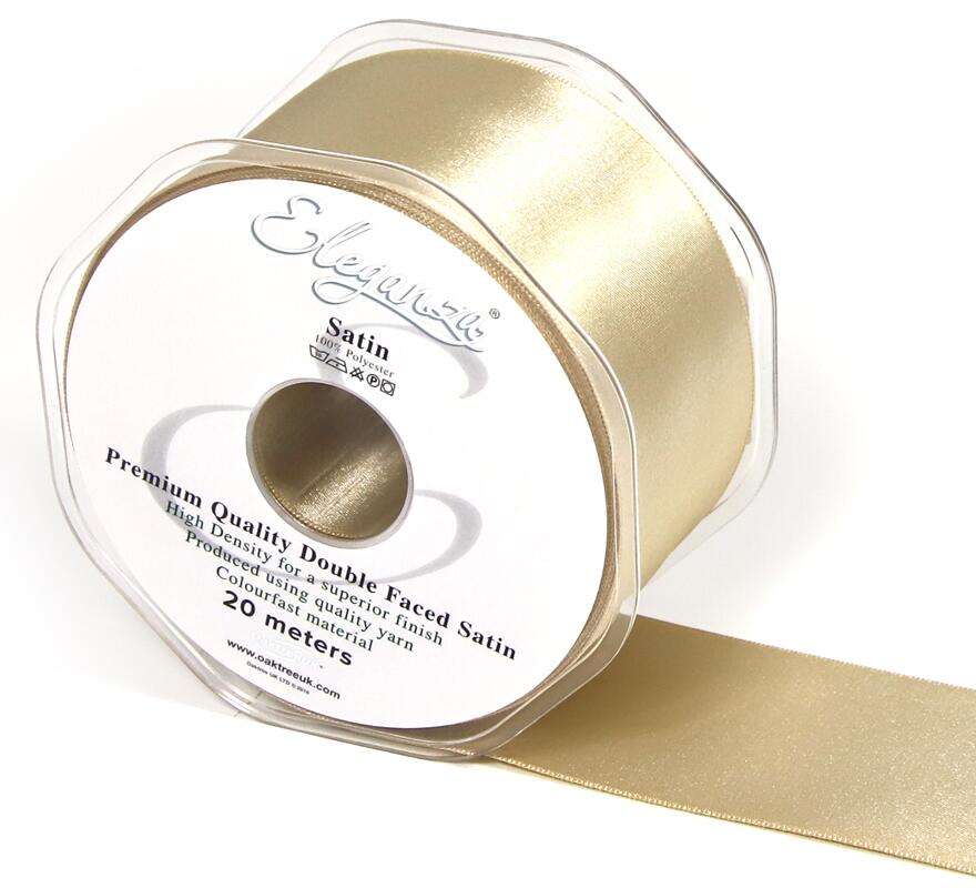 Eleganza Double Faced Satin 50mm x 20m ~28 Colours available~