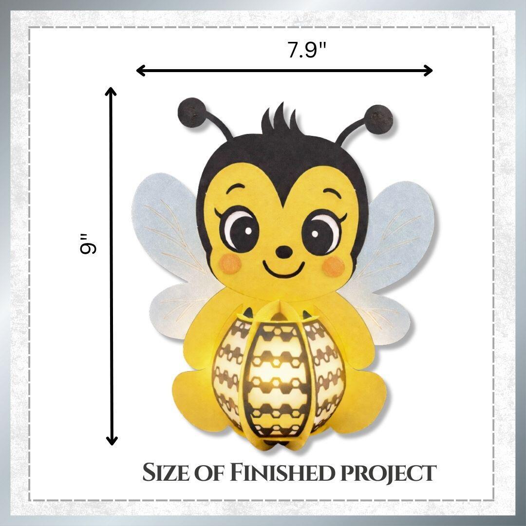 CrafTreat - Bumble bee Paper Lantern Kit