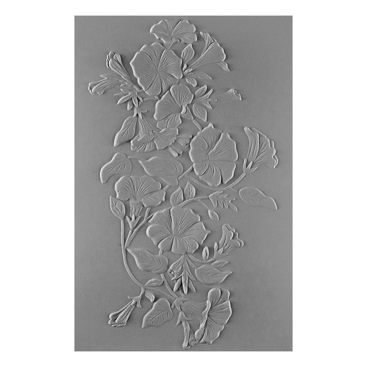 Spellbinders - Petunia Cascade 3D Embossing Folder from the Summer ...