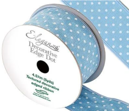 Decorative Edge Dot Ribbon