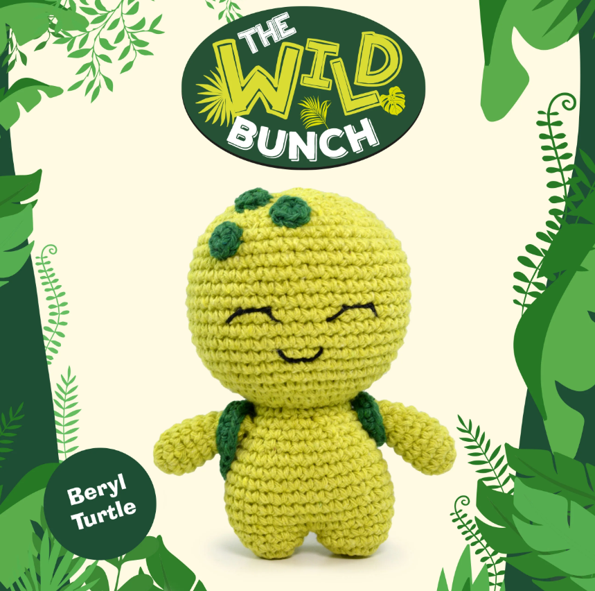 Knitty Critters - The Wild Bunch - Beryl Turtle