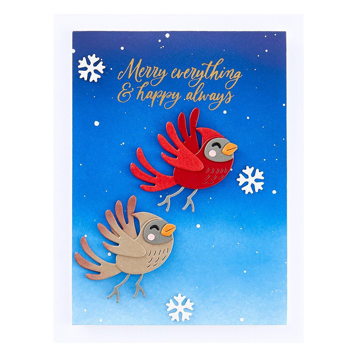 Spellbinders- Conrad Cardinal Etched Dies from the Dancin' Christmas ...