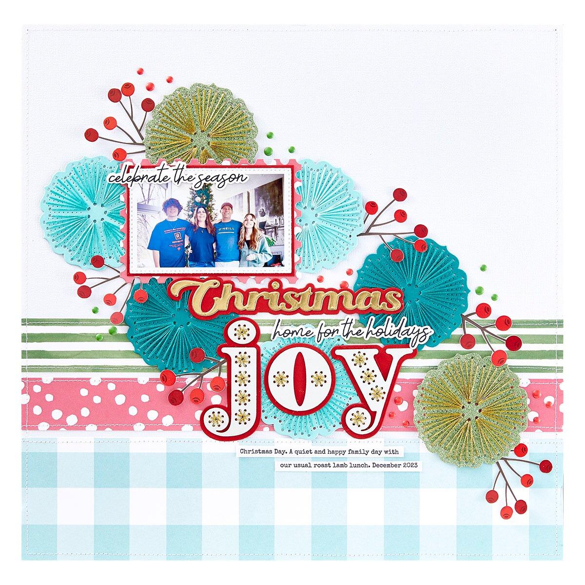Spellbinders- Christmas Sentiments Press Plate & Die Set from the ...