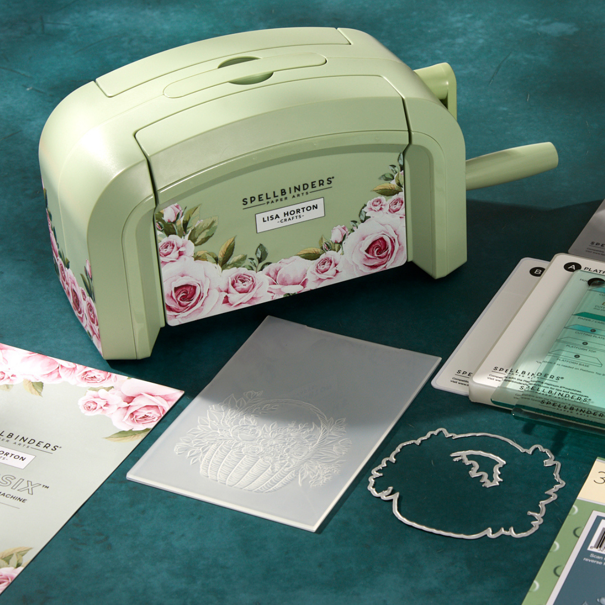 Spellbinders - Lisa Horton Crafts Special Edition Sage Green Platinum ...
