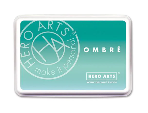Hero Arts Mint Julep to Emerald Green Ombr? Ink Pad