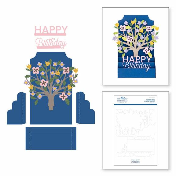 Flowering Tree & Collapsible Card Base