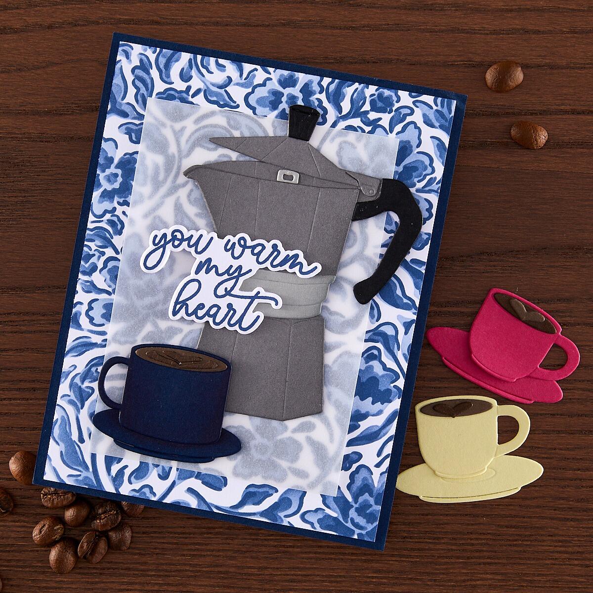 Hero Arts - Color Layering Delft Floral Stencils