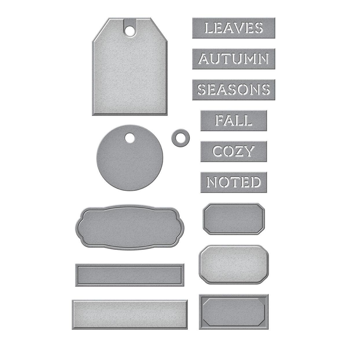 Spellbinders - Documenting Labels Etched Dies from the Autumn Archives ...