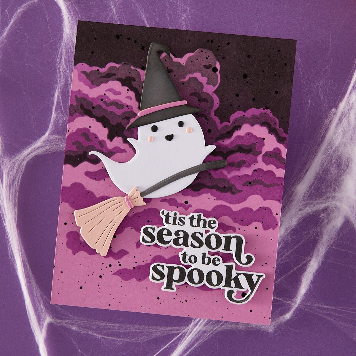 Hero Arts - Boo to You Etched Dies from the Hocus Pocus Collection