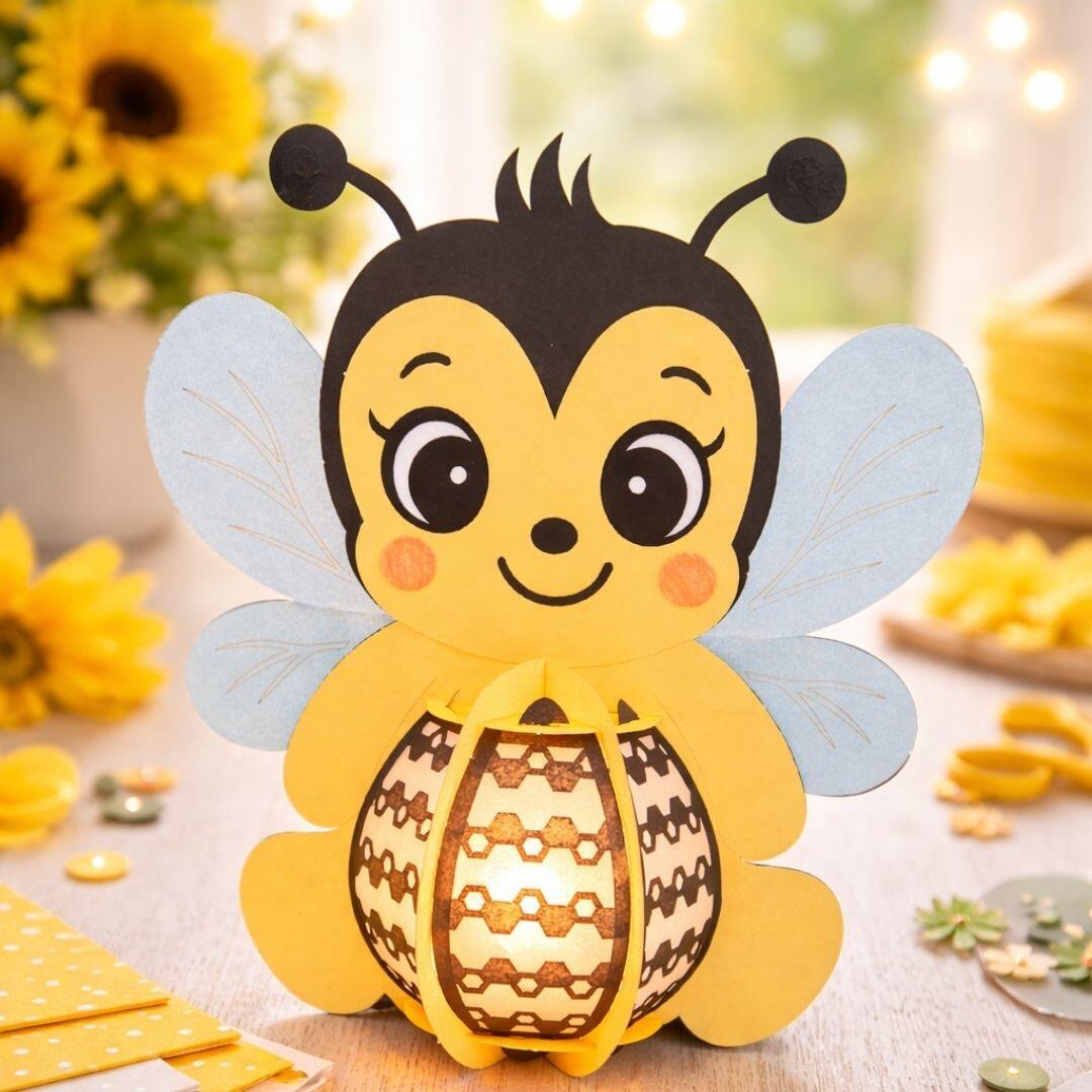 CrafTreat - Bumble bee Paper Lantern Kit