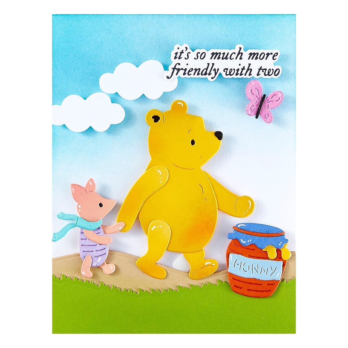Spellbinders - Pooh & Piglet Etched Dies from the Say Cheese Classic ...