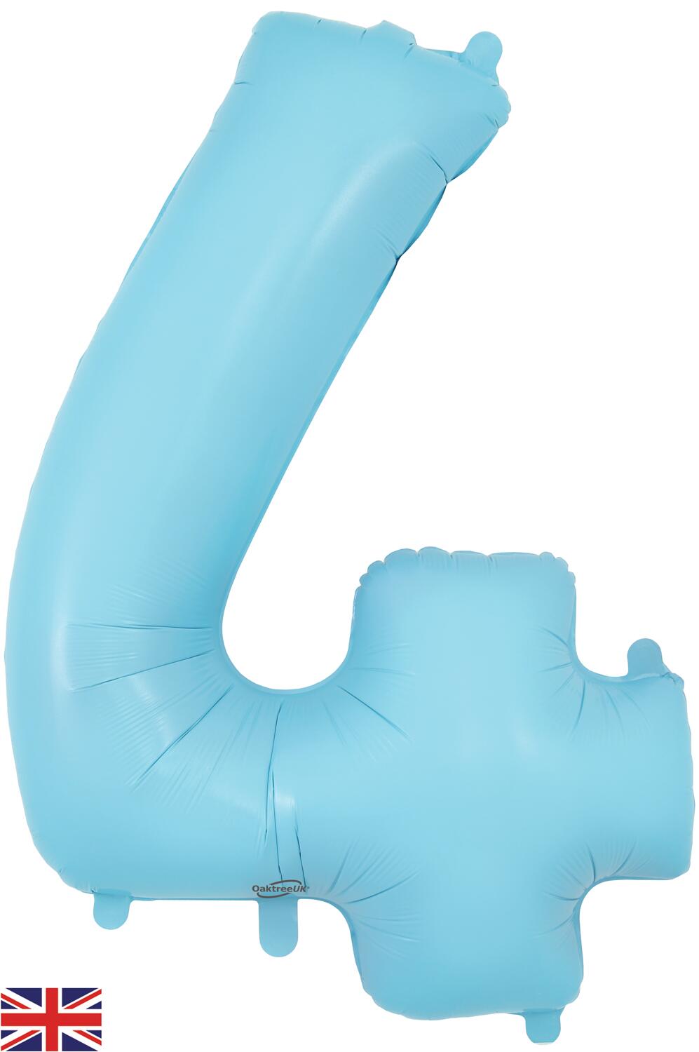 Oaktree 34" Number Balloons Matte Blue ~AGES~
