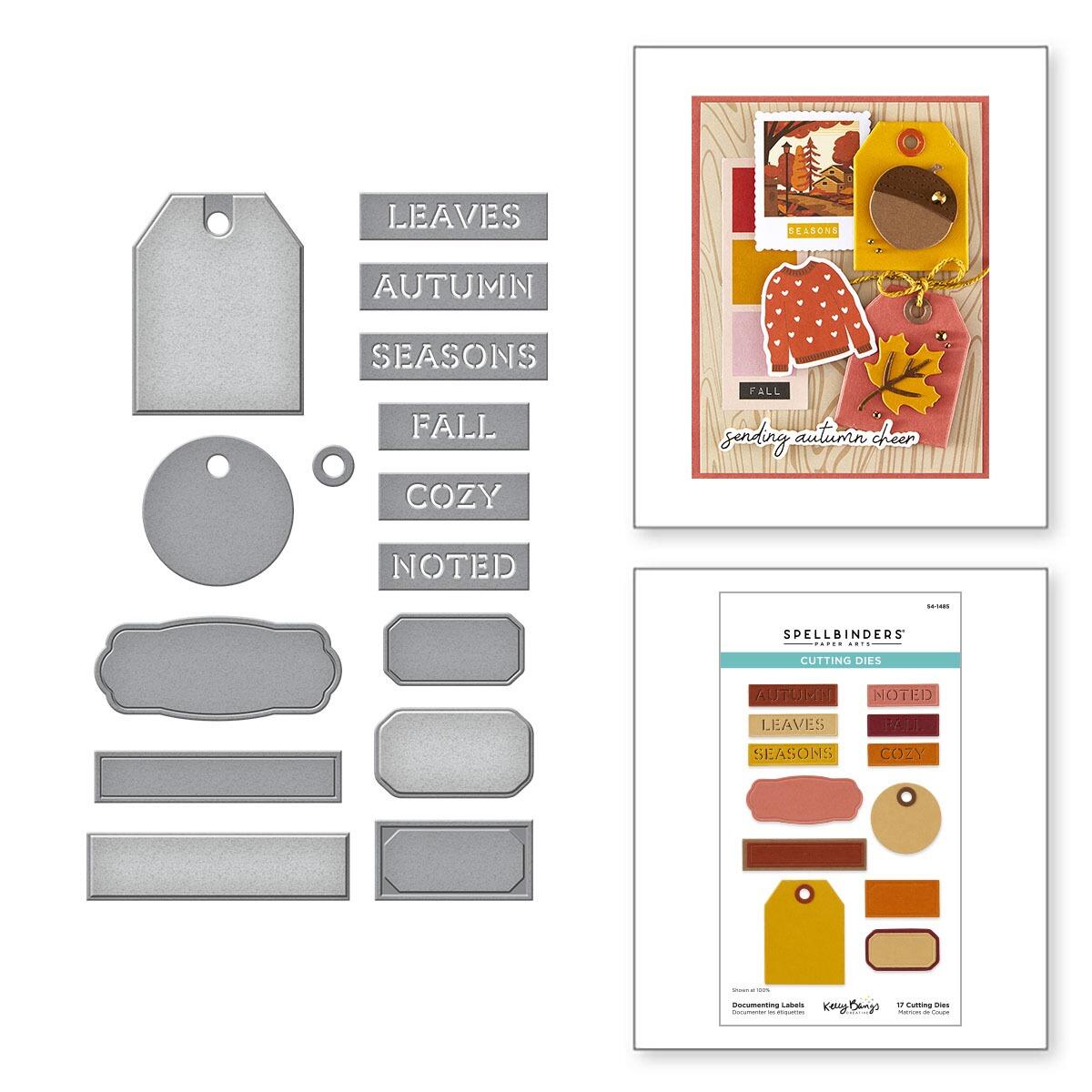 Spellbinders - Documenting Labels Etched Dies from the Autumn Archives ...