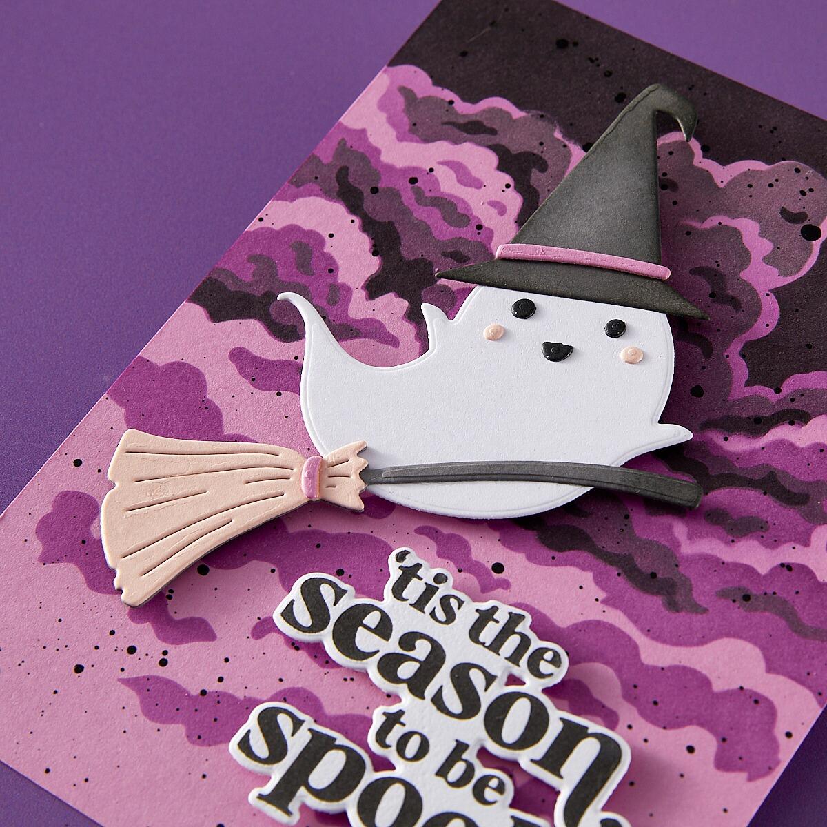 Hero Arts - Boo to You Etched Dies from the Hocus Pocus Collection