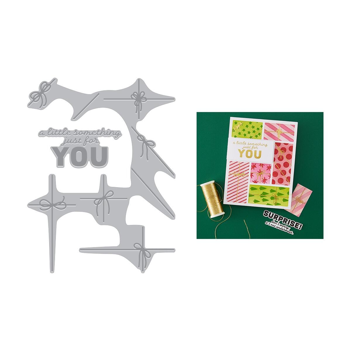 Hero Arts - Wrap it Up Letterpress + Foil Plates with Placement Guide ...