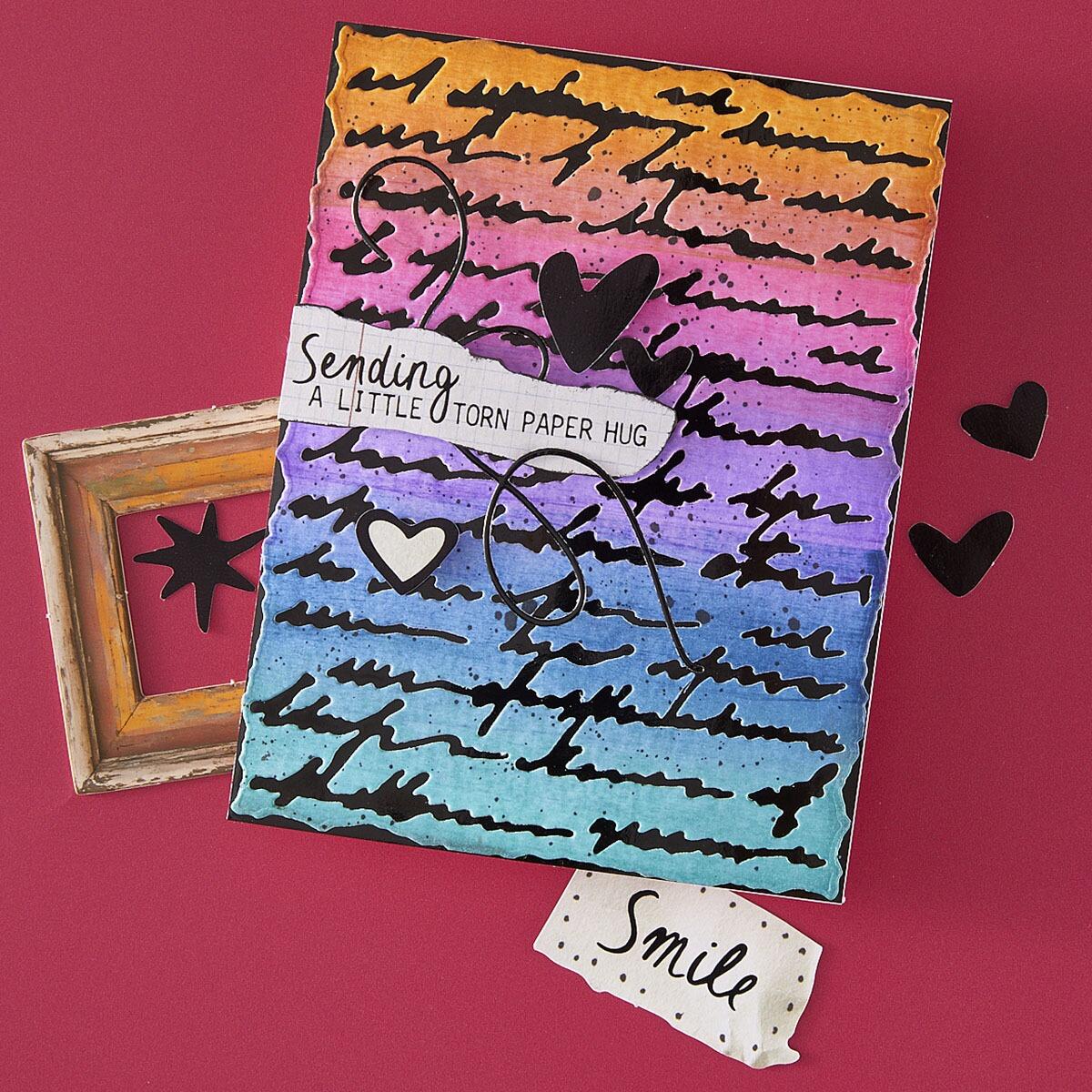 Spellbinders - Deckled Edge Script Etched Dies from the Beautifully ...