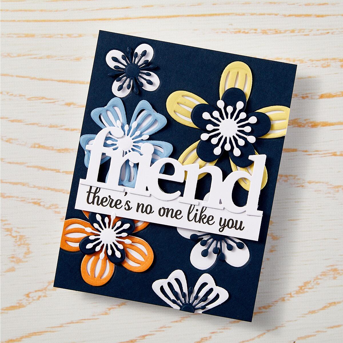 Hero Arts - Small Flower Layering Fancy Dies from the Friendship Blooms ...
