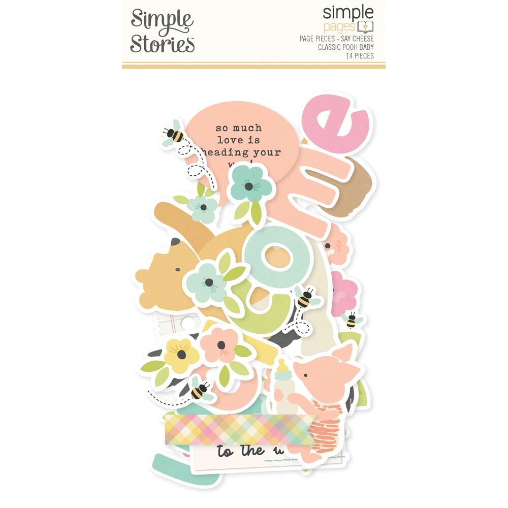 Spellbinders - Simple Stories - Say Cheese Classic Pooh Baby Simple ...