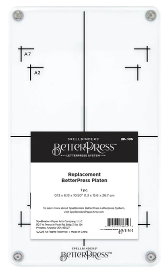 Spellbinders - Replacement BetterPress Platen