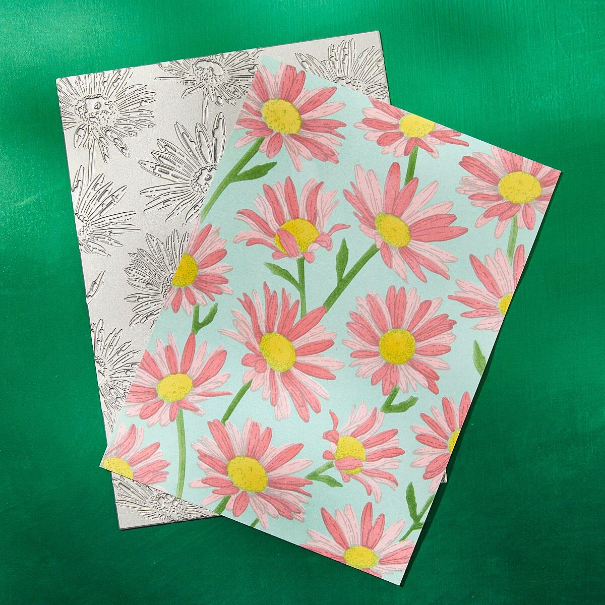 Spellbinders - Daisy Shower Press Plate from the Yana's Daisies ...