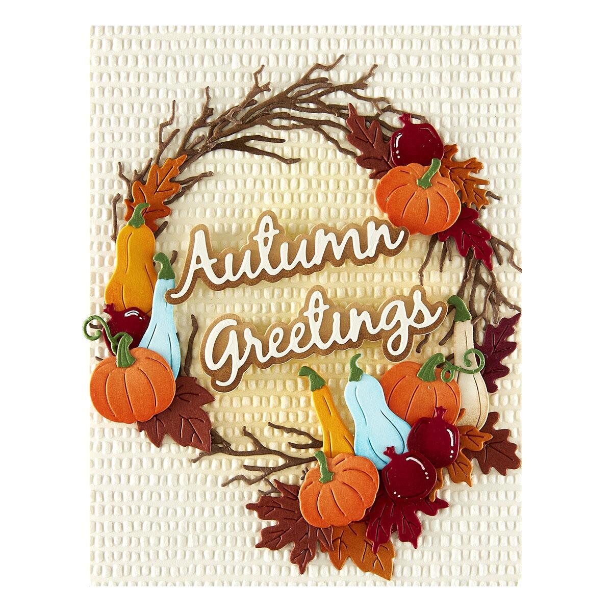 Spellbinders - Dimpled 3D Embossing Folder from the Texture & Foliage Collection by Suzanne Hue